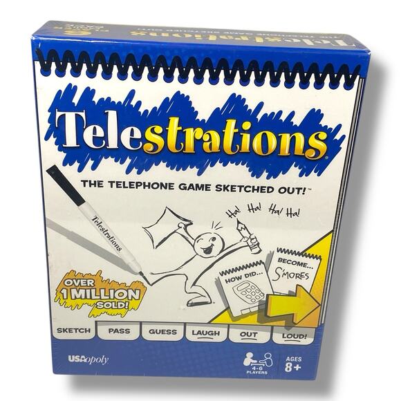 GAME | Games | Telestrations The Telephone Game Sketched Out Family ...